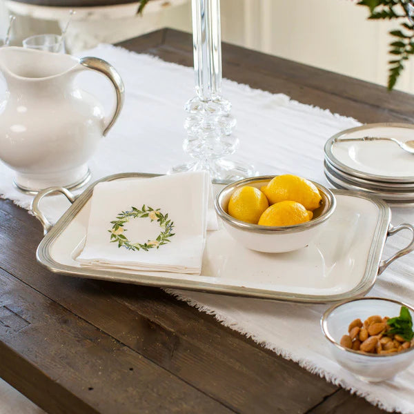 Arte Italica Tuscan Rectangular Tray with Handles – The Smith Jewelry and Living